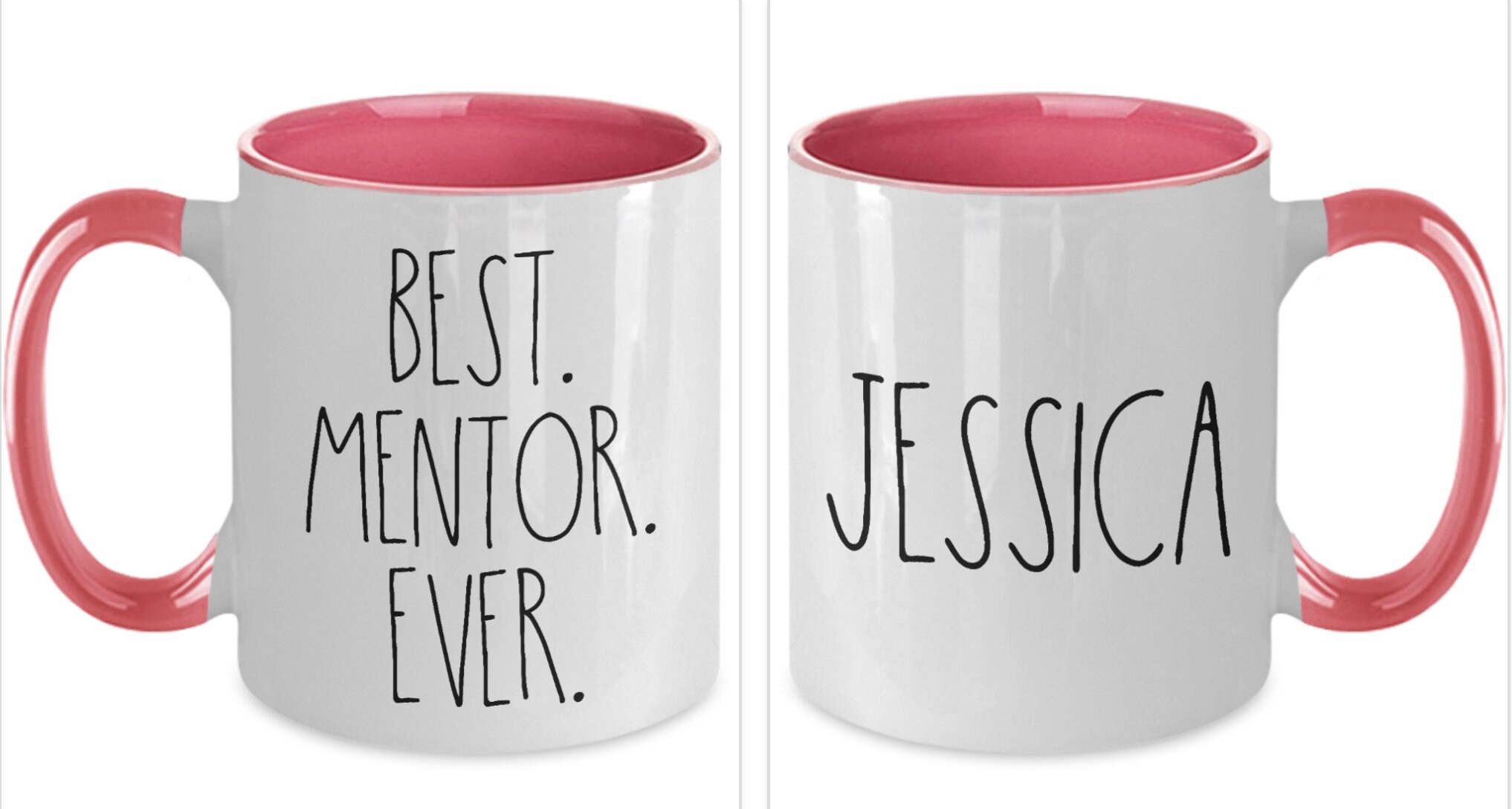Personalized BEST MENTOR EVER Mug Mentor Gifts Custom Thank - Etsy