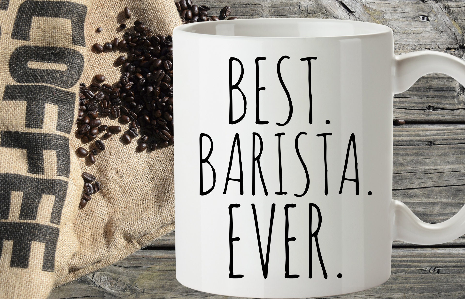 BEST BARISTA EVER Mug, Barista Gift, Coffee Taster Gift, Job Promotion ...