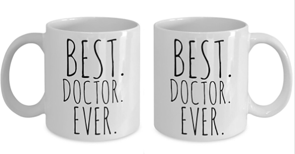 Best Doctor Ever, Coffee Mug, Med School Graduation Gifts, MD Mug ...