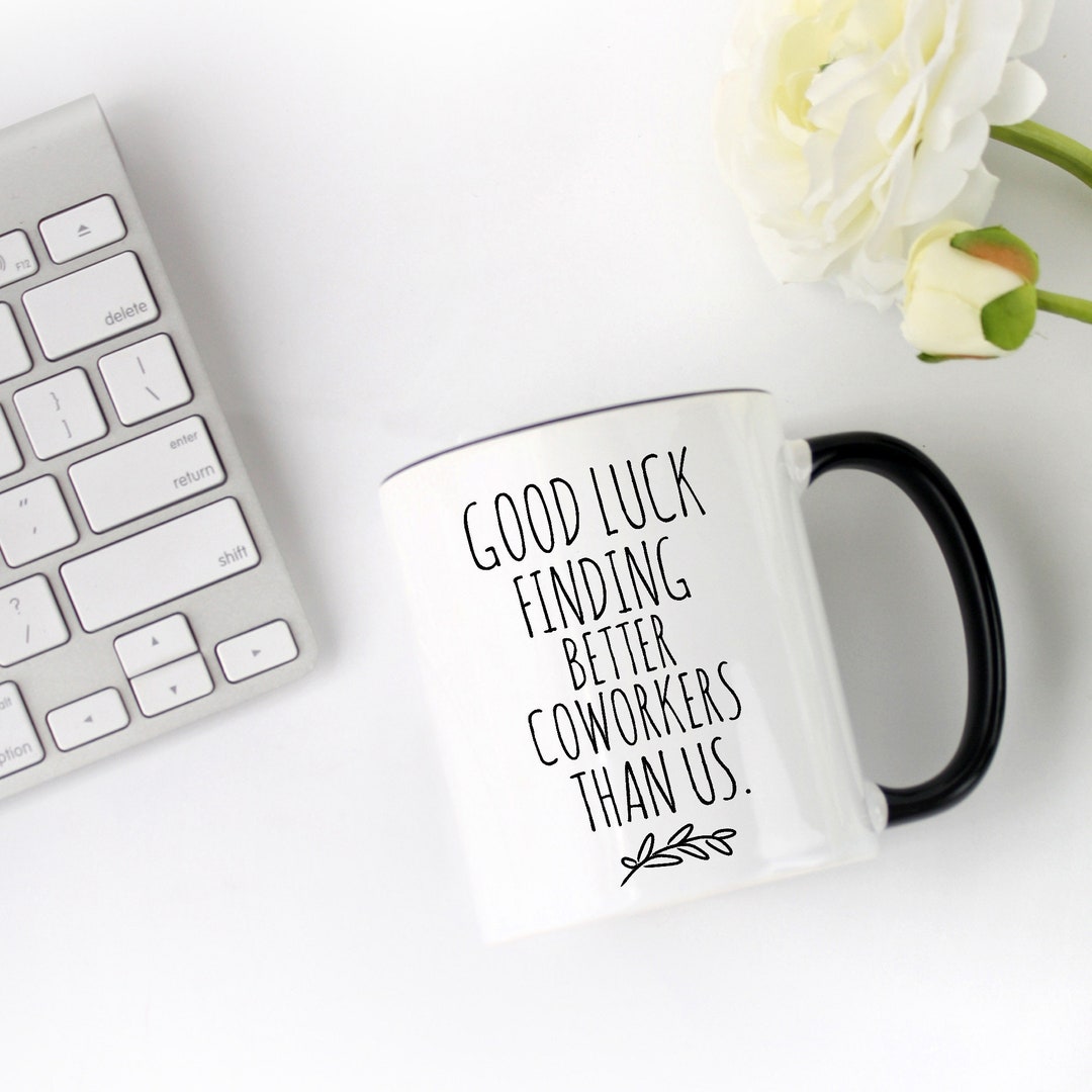 Personalized Funny Coworker Mug Goodbye Coworker Gift Work - Etsy Nederland