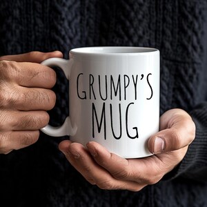 Grumpy's Mug, Funny Grumpy People Mug, Grumpy Women, Funny Grandpa Gift ...