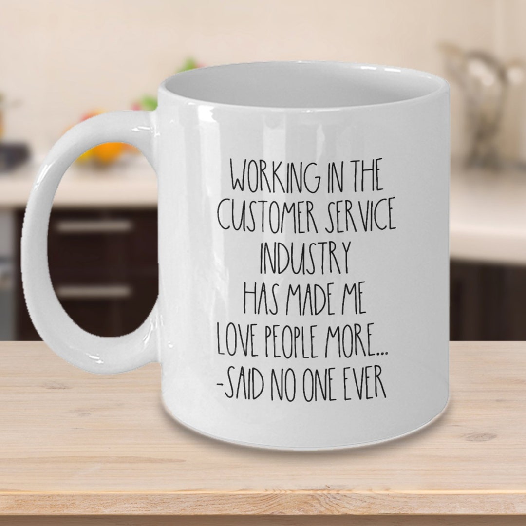 Funny Customer Service Gift, CSR Gift, Retail Associate Gift, I Hate ...