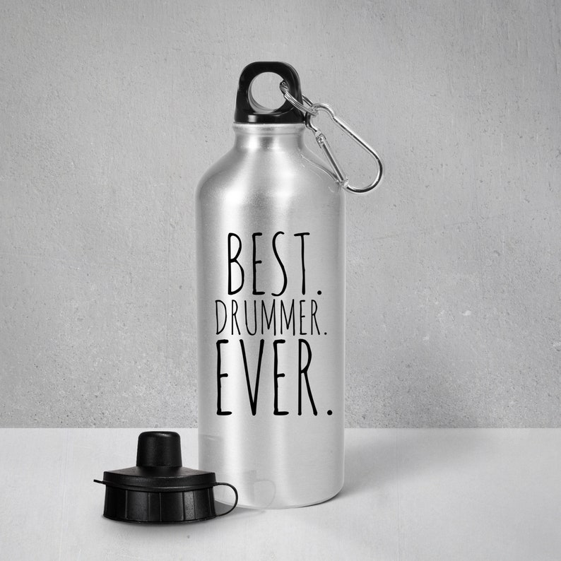BEST DRUMMER EVER Personalized Water Bottle Drummer Gifts for - Etsy