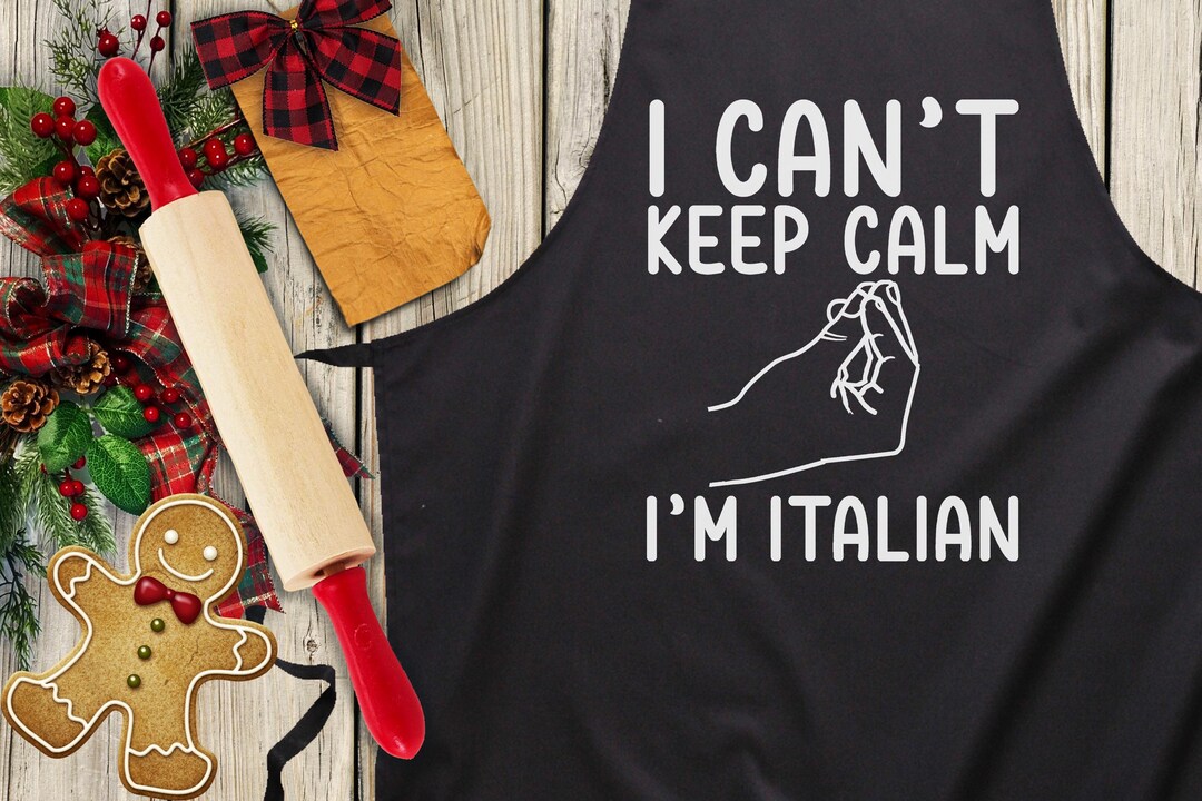 Funny Italian Hand Gesture Apron: Nonna Nonno Gift - Etsy