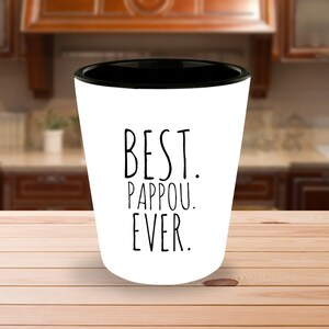 Best Pappou Ever Best Yiayia Ever Shot Glass Set Gift for Greek ...