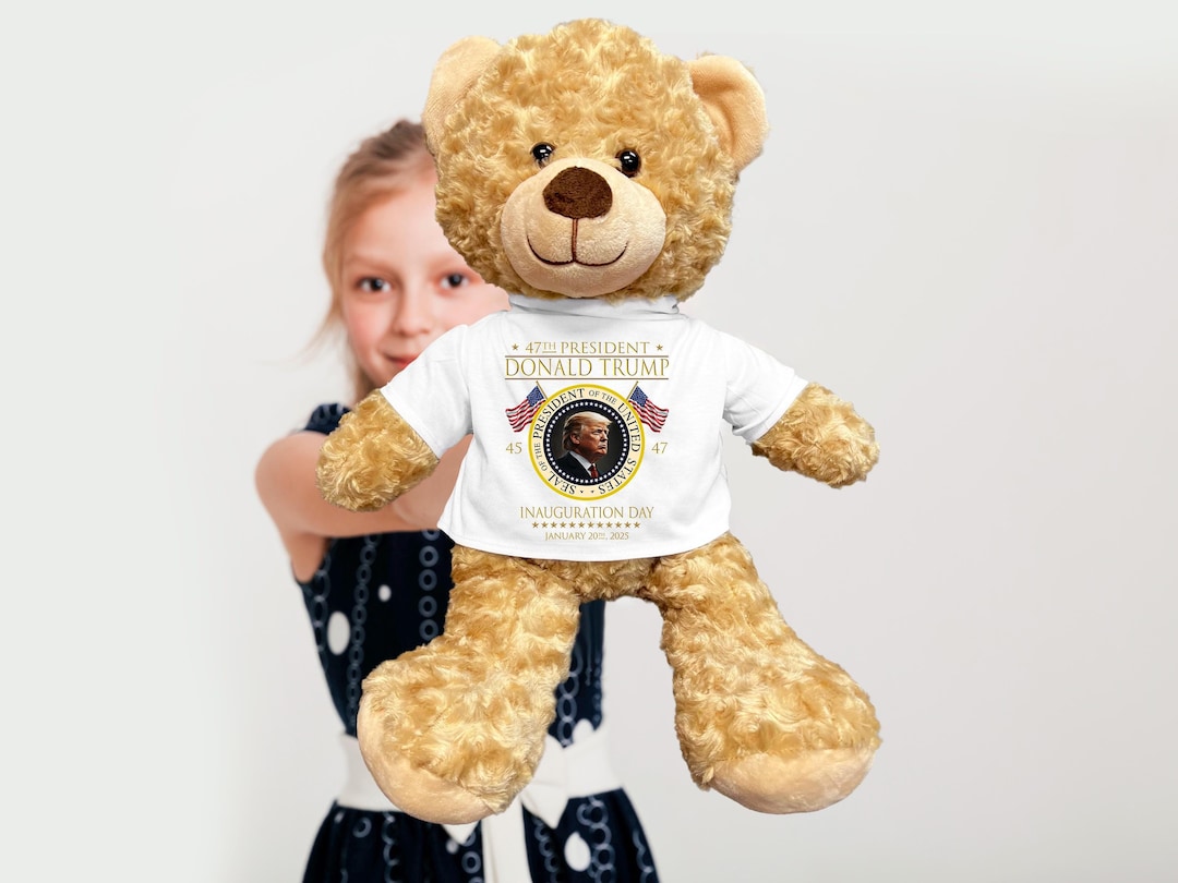 Trump Inauguration Teddy Bear: 47th President Commemorative Stuffed ...