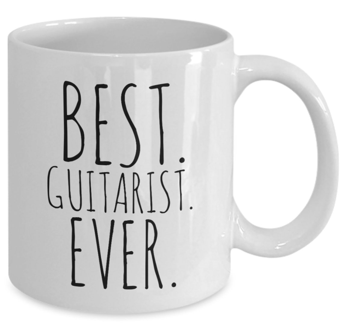 Best Guitarist Ever Mug Musician Gift Guitarist Gift Musician - Etsy