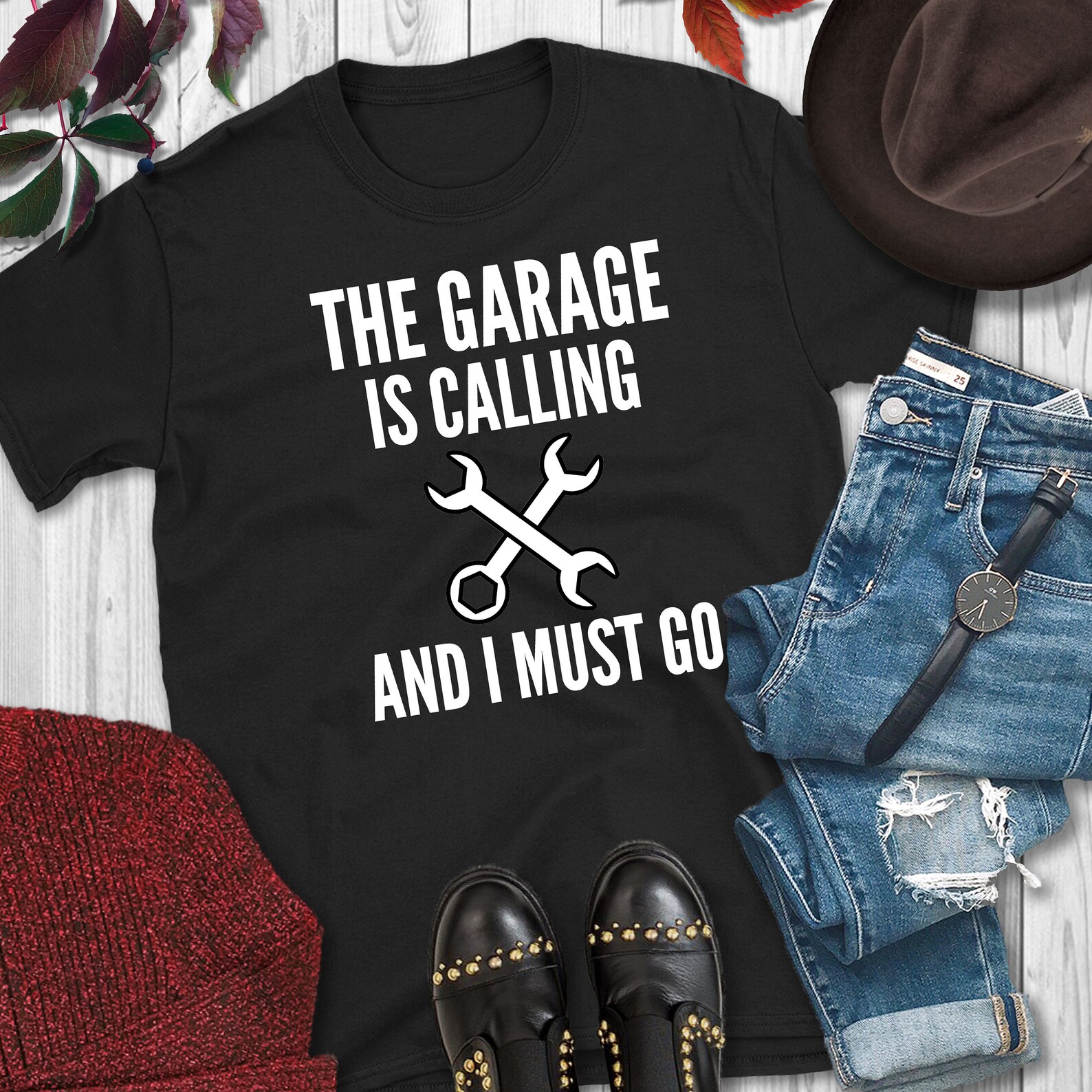 Mechanic Gifts The Garage is Calling and I Must Go Bella | Etsy