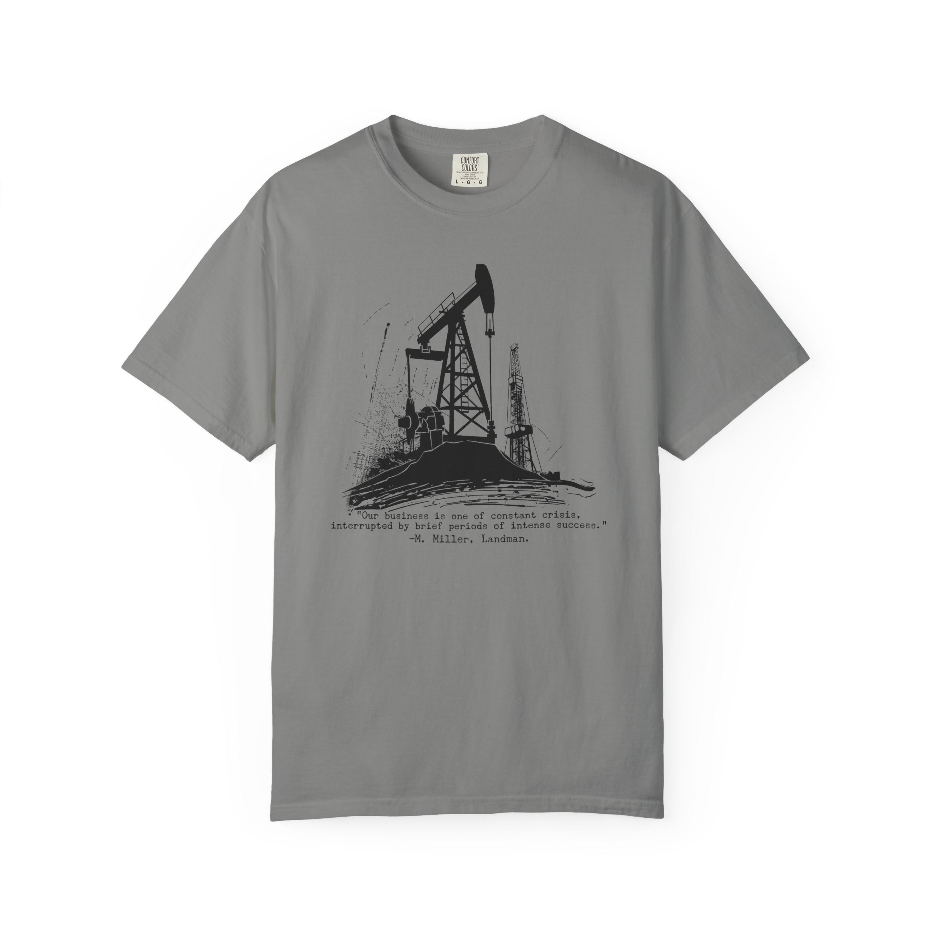 Texas Oilman Comfort Colors® T-shirt, Trending Show Quotes Shirt, Patch ...