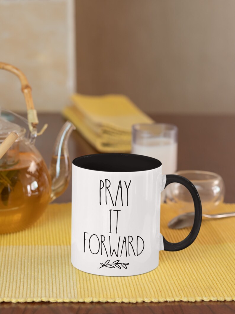 Personalized "pray It Forward" Mug: Church Ministry Gift - Etsy