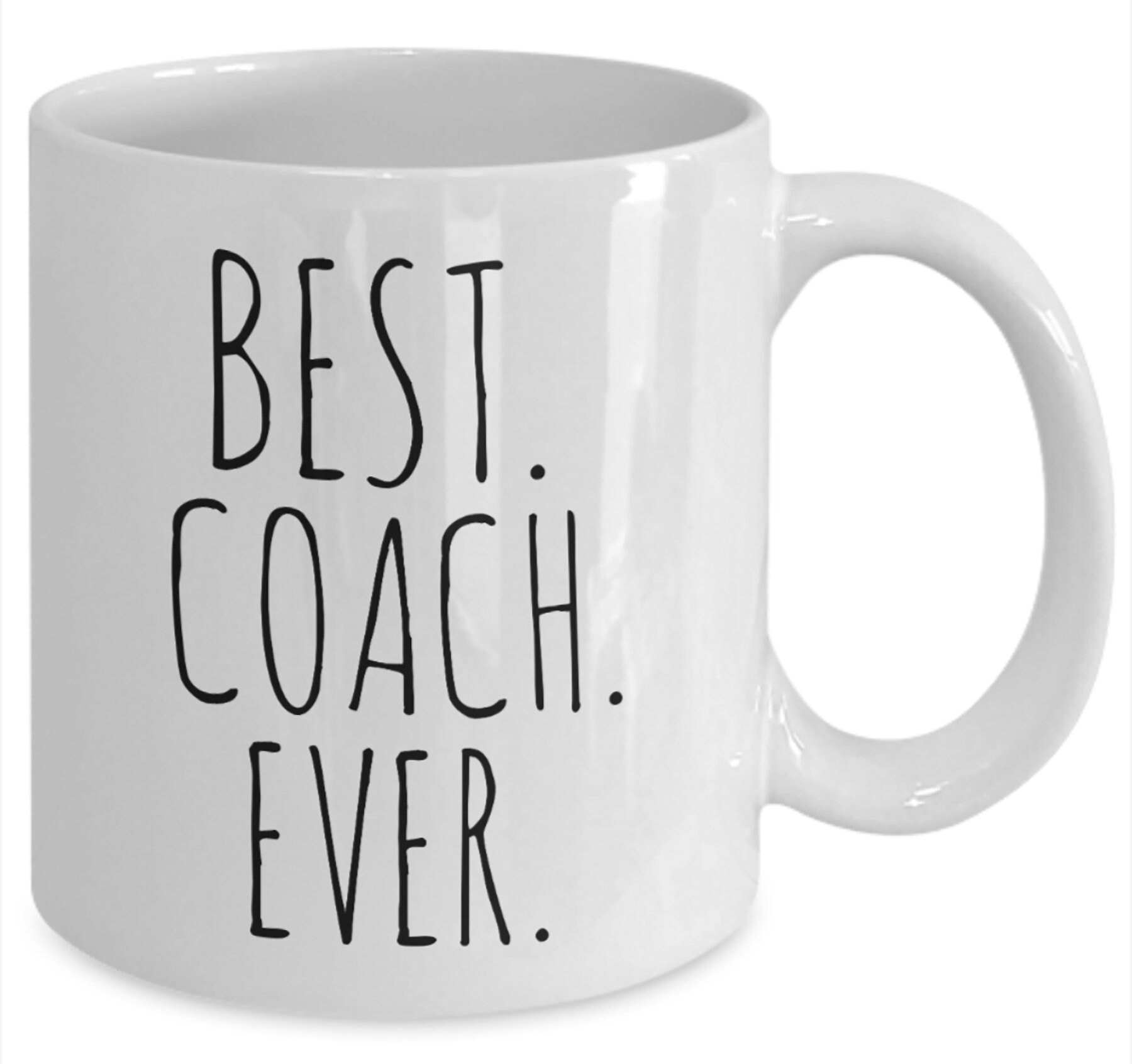 BEST COACH EVER Mug Coaches Gift Coach Mug Gift for Coach | Etsy