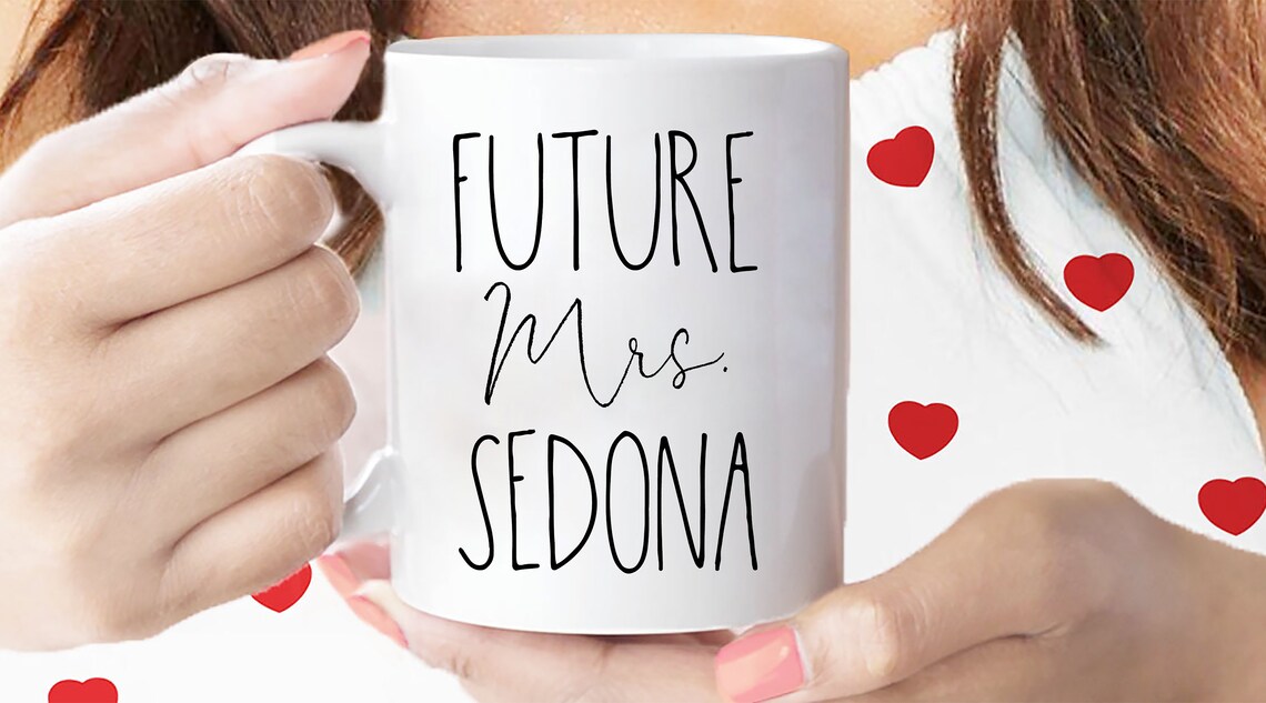 Future Mrs Mug Minimalist Engagement Gift Bride Gift | Etsy