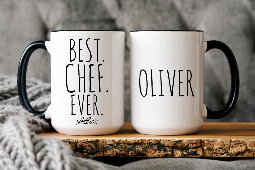 Personalized Chef Gifts, Chef Mug, Best Chef Ever, Gift for Cooks, Chef ...