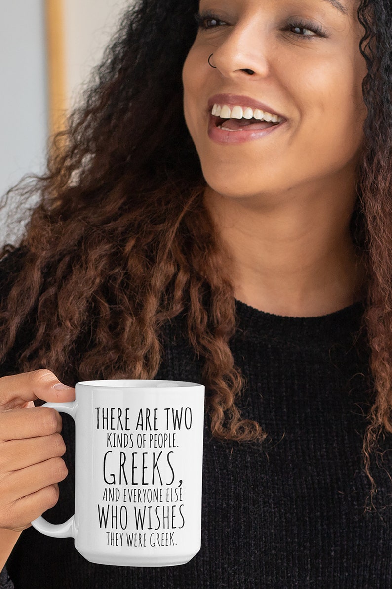 Personalized Greek Pride Coffee Mug: Funny Greek Gift - Etsy