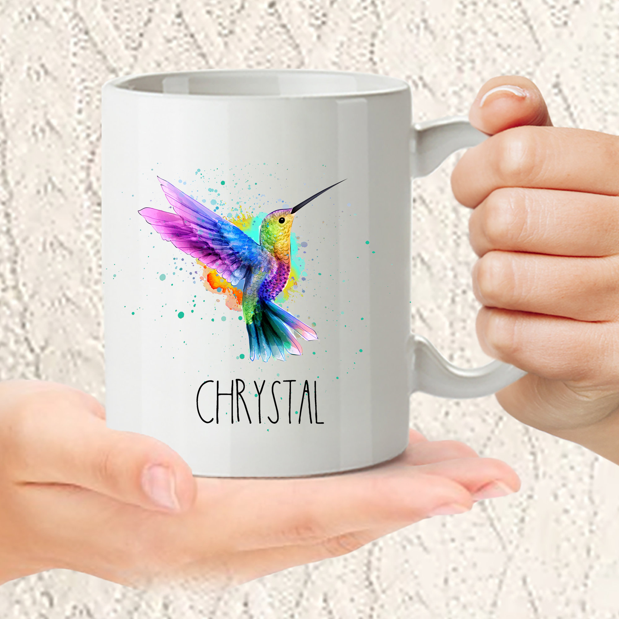 Hummingbird Mug Personalized Hummingbird Lover Gift | Etsy