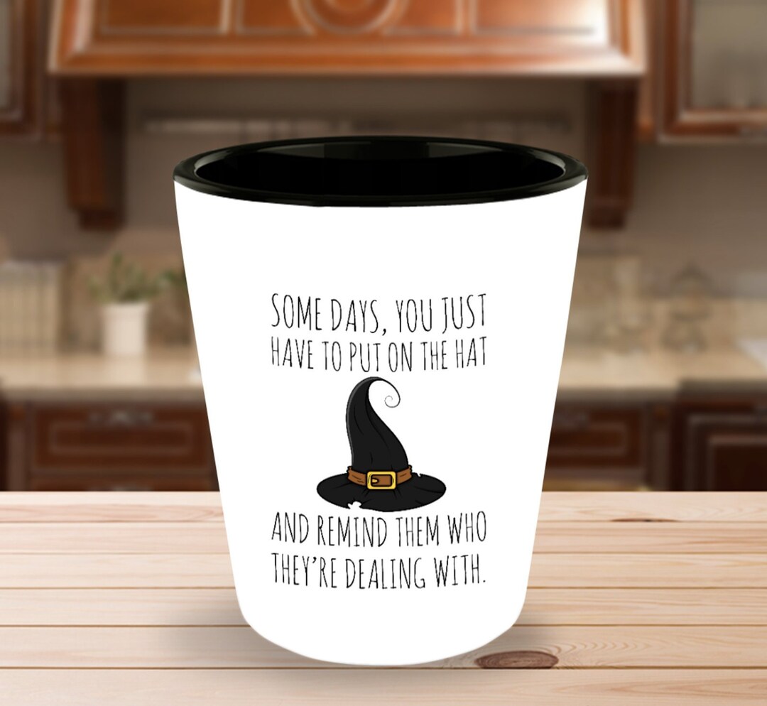 Funny Witch Shot Glass: Halloween Witchy Gift - Etsy