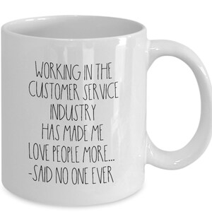 Funny Customer Service Gift, CSR Gift, Retail Associate Gift, I Hate ...