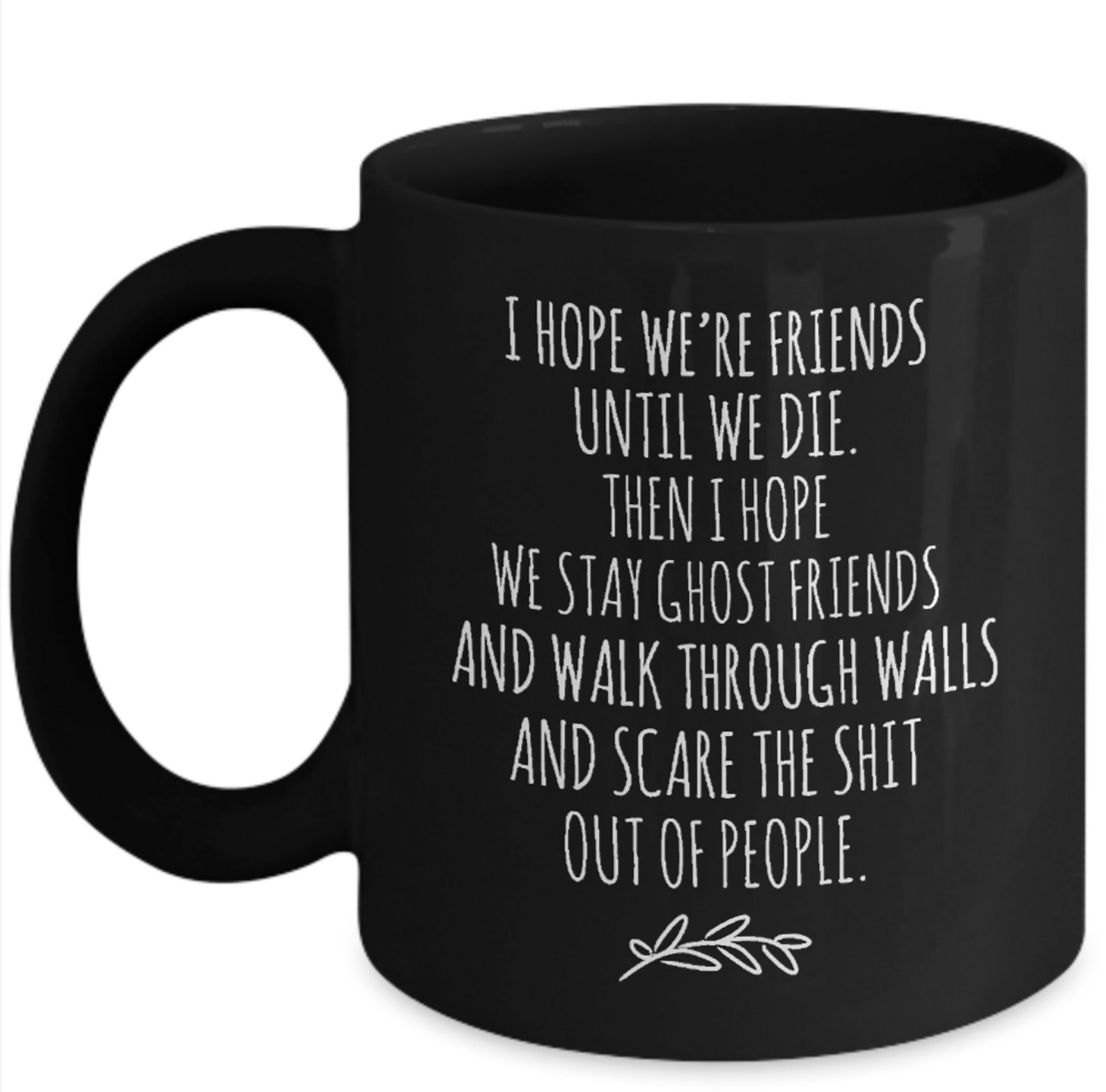 Ghost Friends Mug Gag Gifts for Her Coffee Mug Funny Bestie - Etsy