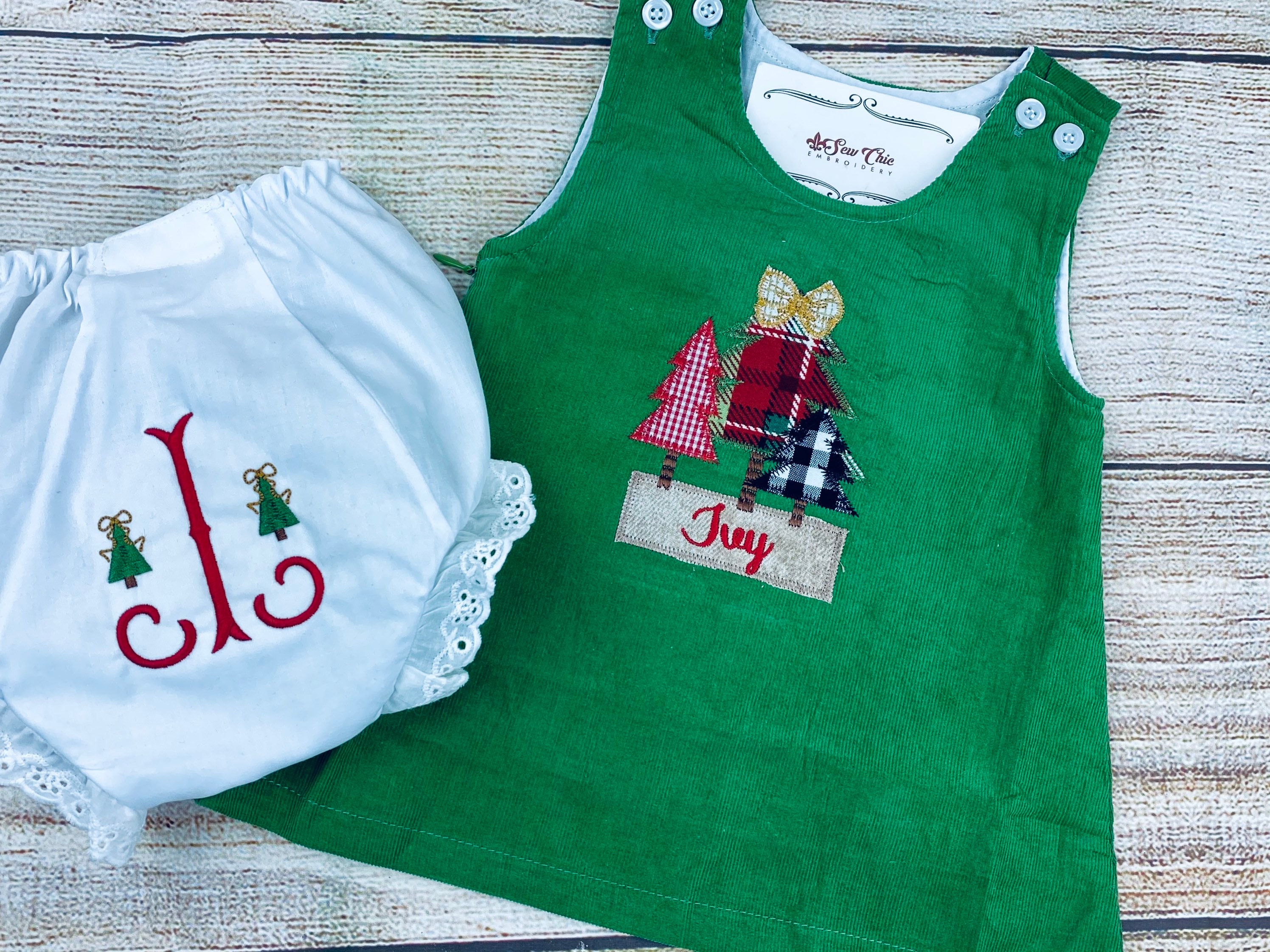 Matching Sibling Christmas Outfits Girls Woodlands Christmas | Etsy