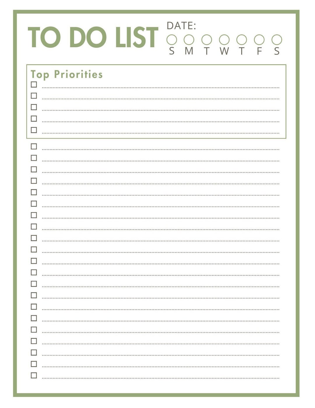 To Do List Notepad - Etsy