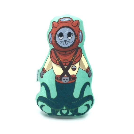 Cat Octopus Monster Plush by Monstorium Octocat Fun | Etsy