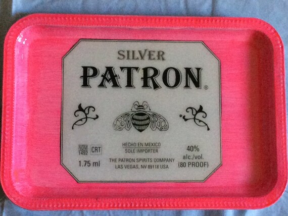 Pink Patron Rolling Tray | Etsy
