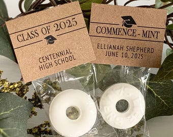 Graduation Favors Commence-mints, Graduation Mint Favors, Graduation ...