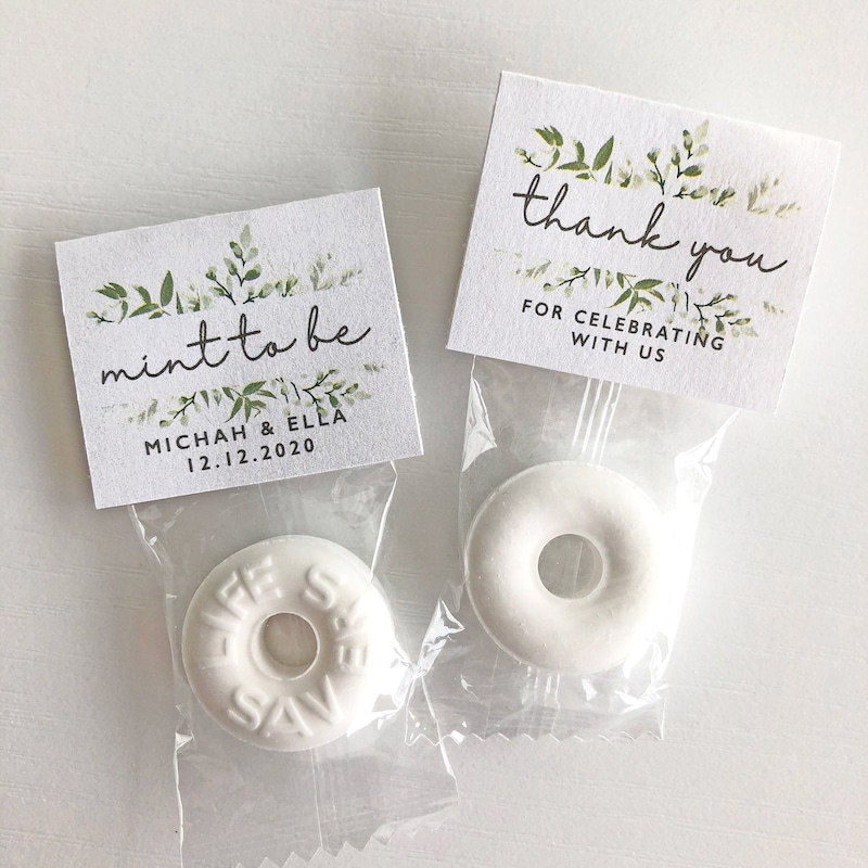 Wedding Mints - Etsy
