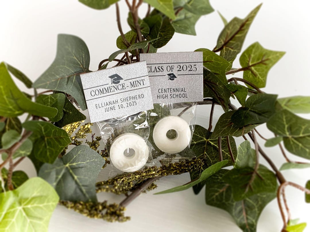 Graduation Favors Commence-mints, Graduation Mint Favors, Graduation ...