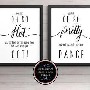 Wedding Bathroom Signs Printable, Wedding Restroom Sign Template, You ...