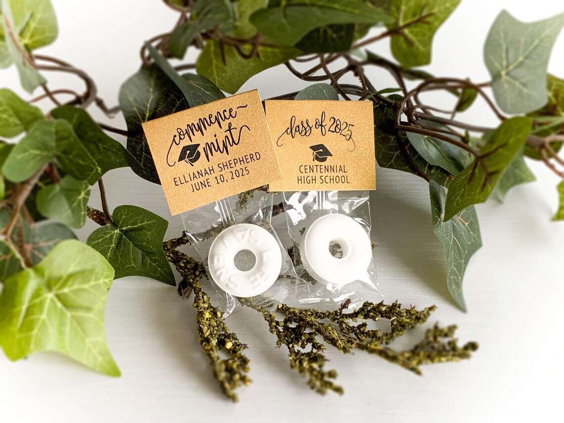 Graduation Favors Commence-mints, Graduation Mint Favors, Graduation ...