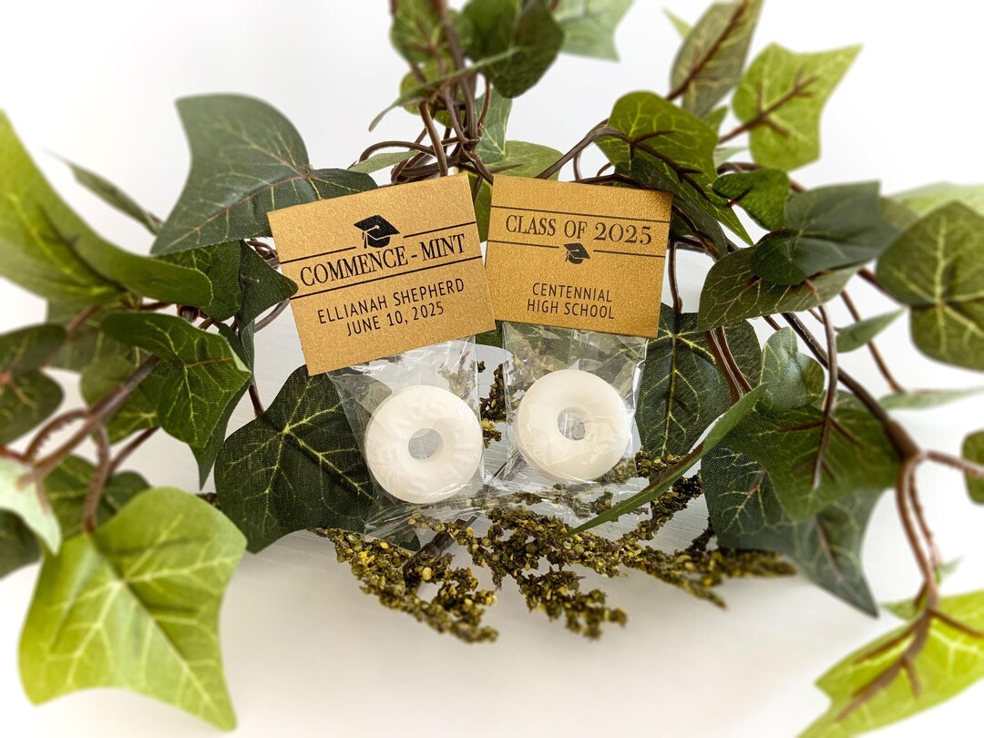 Graduation Favors Commence-mints, Bulk Graduation Mint Favors ...