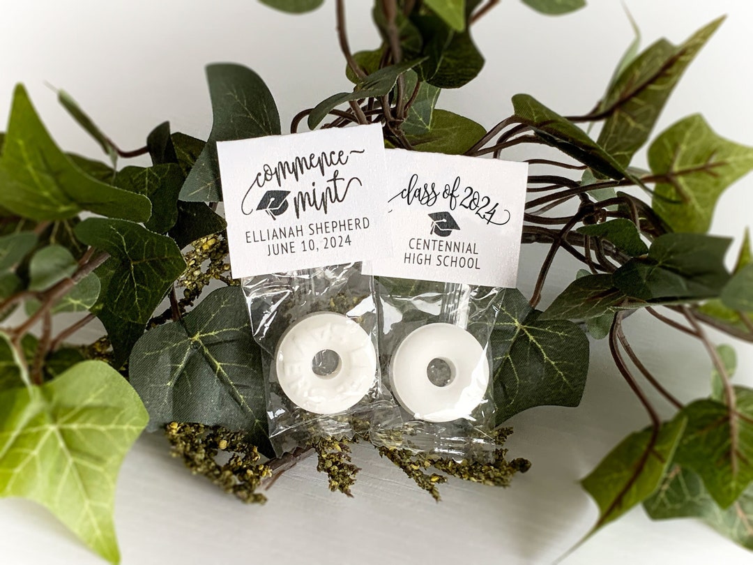 Graduation Favors Commence-mints, 2024 Graduation Mint Favors ...