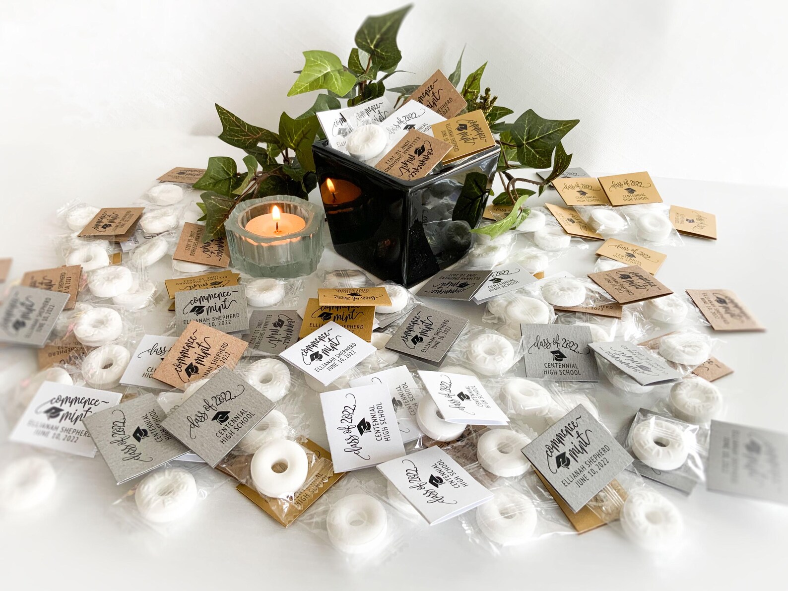 Graduation Favors Commence-mints, Graduation Mint Favors, Graduation ...