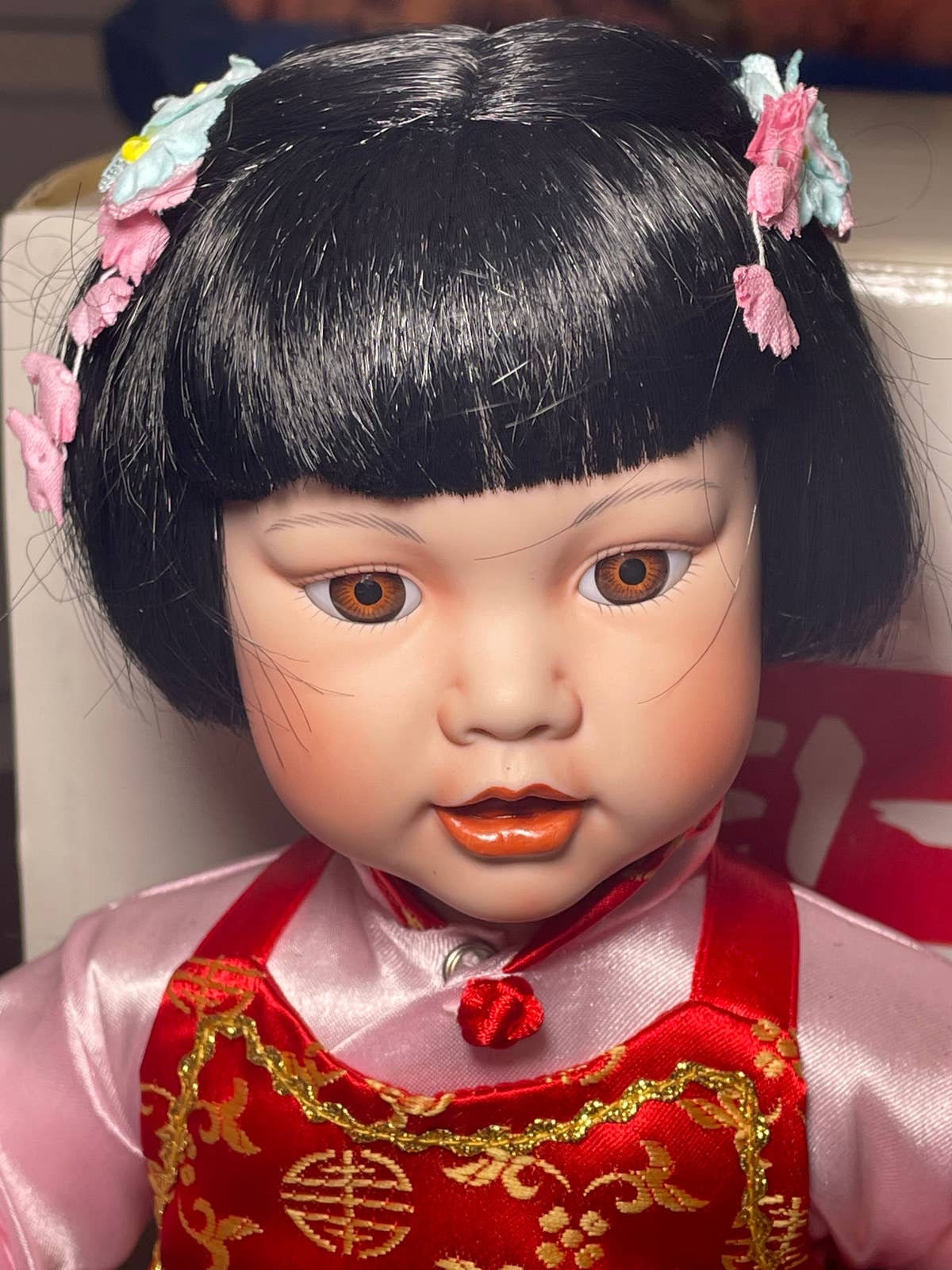 Vintage Ceramic Baby Doll Danbury Mint Bruce Hsieh Mei Mei in - Etsy