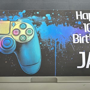 Playstation 4 D1 Paint Splatter Color Controller Gaming Personalised ...