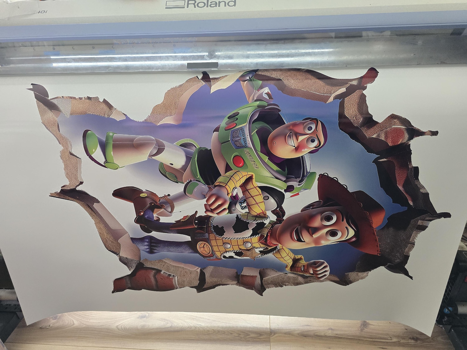 Buzz Lightyear & Woody Wall Decal: Toy Story Nursery Decor - Etsy