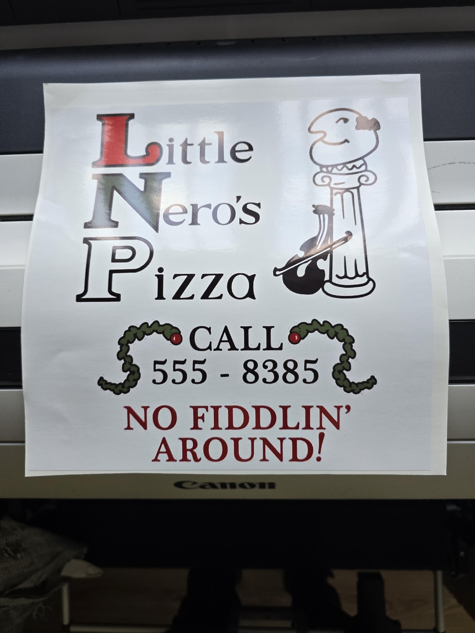 Home Alone Pizza Box Label: Little Nero's Birthday Party Favor - Etsy