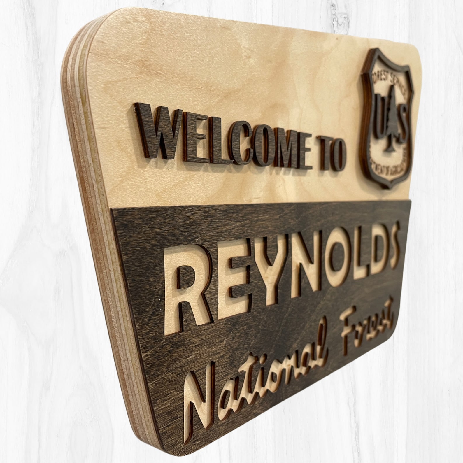 15 Personalized National Forest Inspired Sign Custom - Etsy