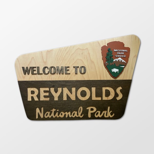 Welcome to Our Adventure Sign National Park - Etsy
