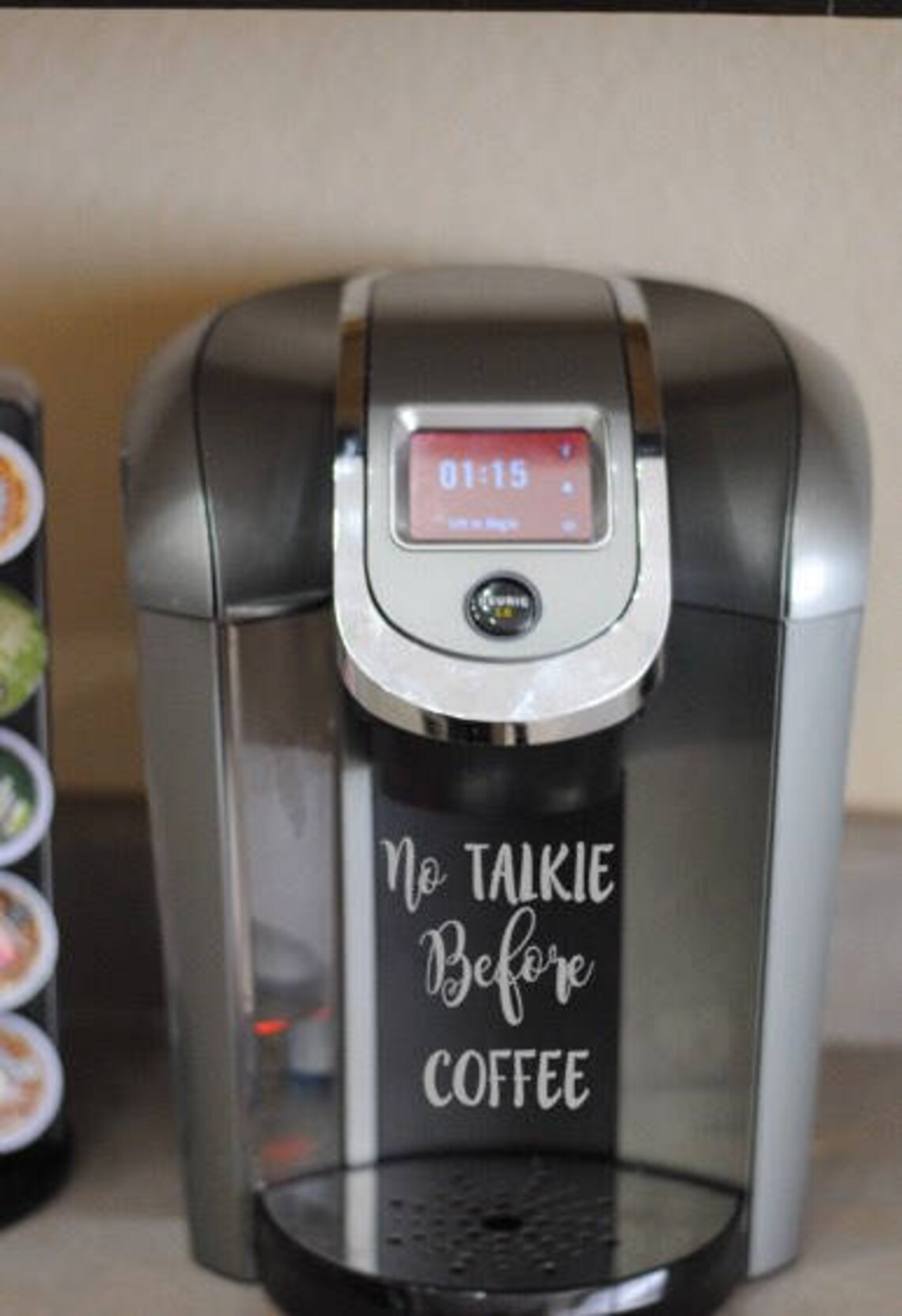 Custom Keurig Coffee Maker Decal Sticker for Your Coffee | Etsy