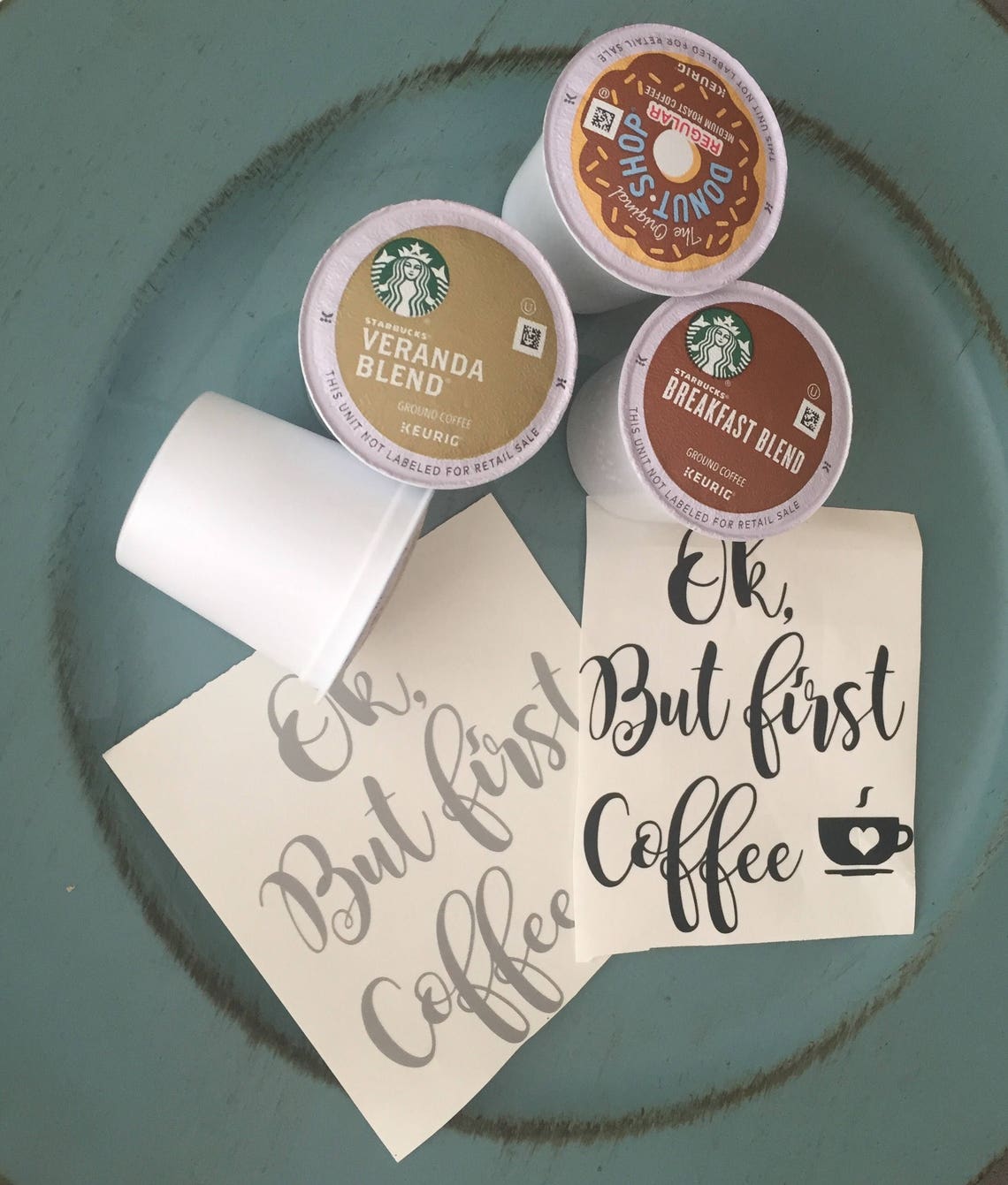 Custom Keurig Coffee Maker Decal Sticker for Your Coffee | Etsy