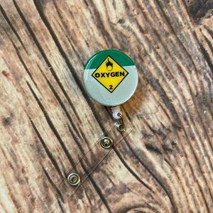 Oxygen Tank Badge / Respiratory Therapist / Oxygen Tank - Etsy