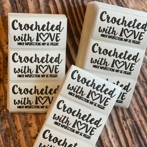 Crochet Labels - Etsy