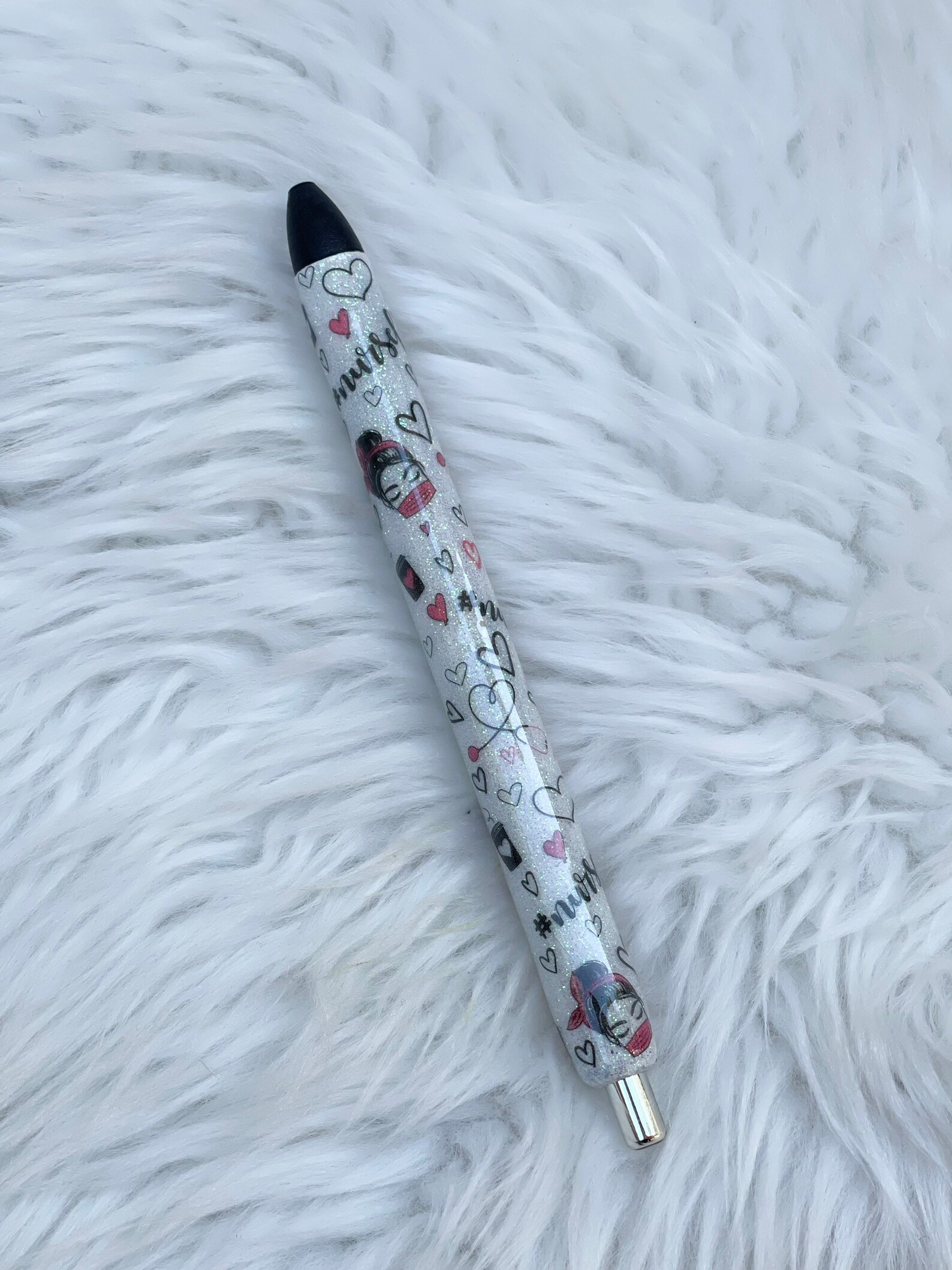 Nurse pen / Nurse life pen/ Gifts for nurses/Glittery pen/ | Etsy