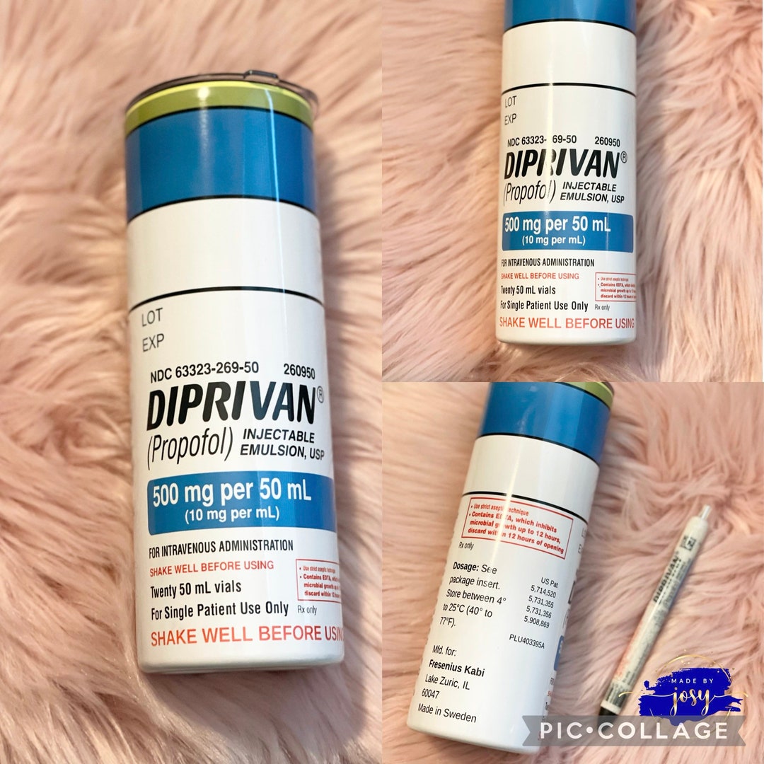 Pharm/ Medical Tumbler/ Propofol Tumbler/ Nurse Tumbler/ ICU Nurse ...