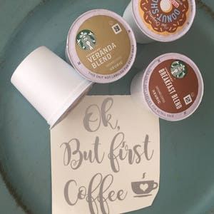 Custom Keurig Coffee Maker Decal, Sticker for Your Coffee Machine - Etsy