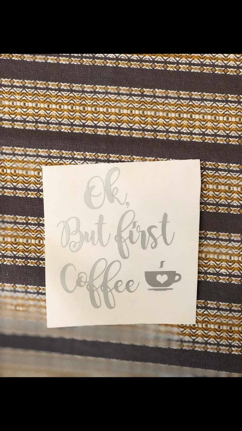 Custom Keurig Coffee Maker Decal Sticker for Your Coffee | Etsy