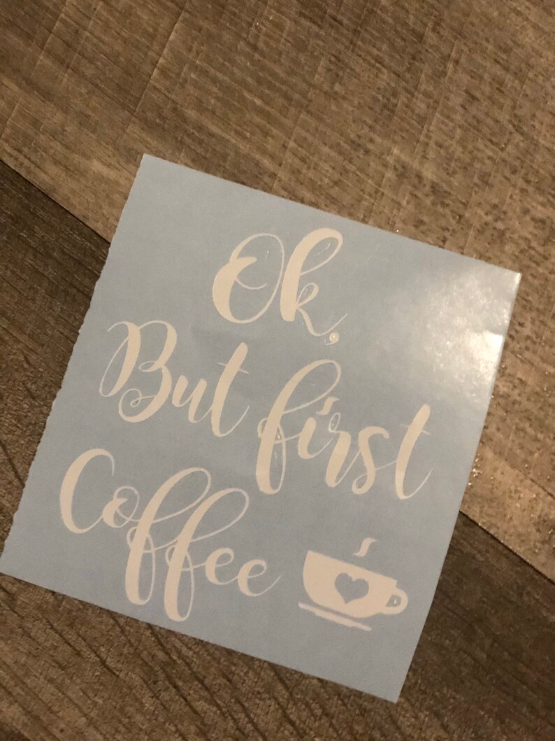 Custom Keurig Coffee Maker Decal Sticker for Your Coffee | Etsy