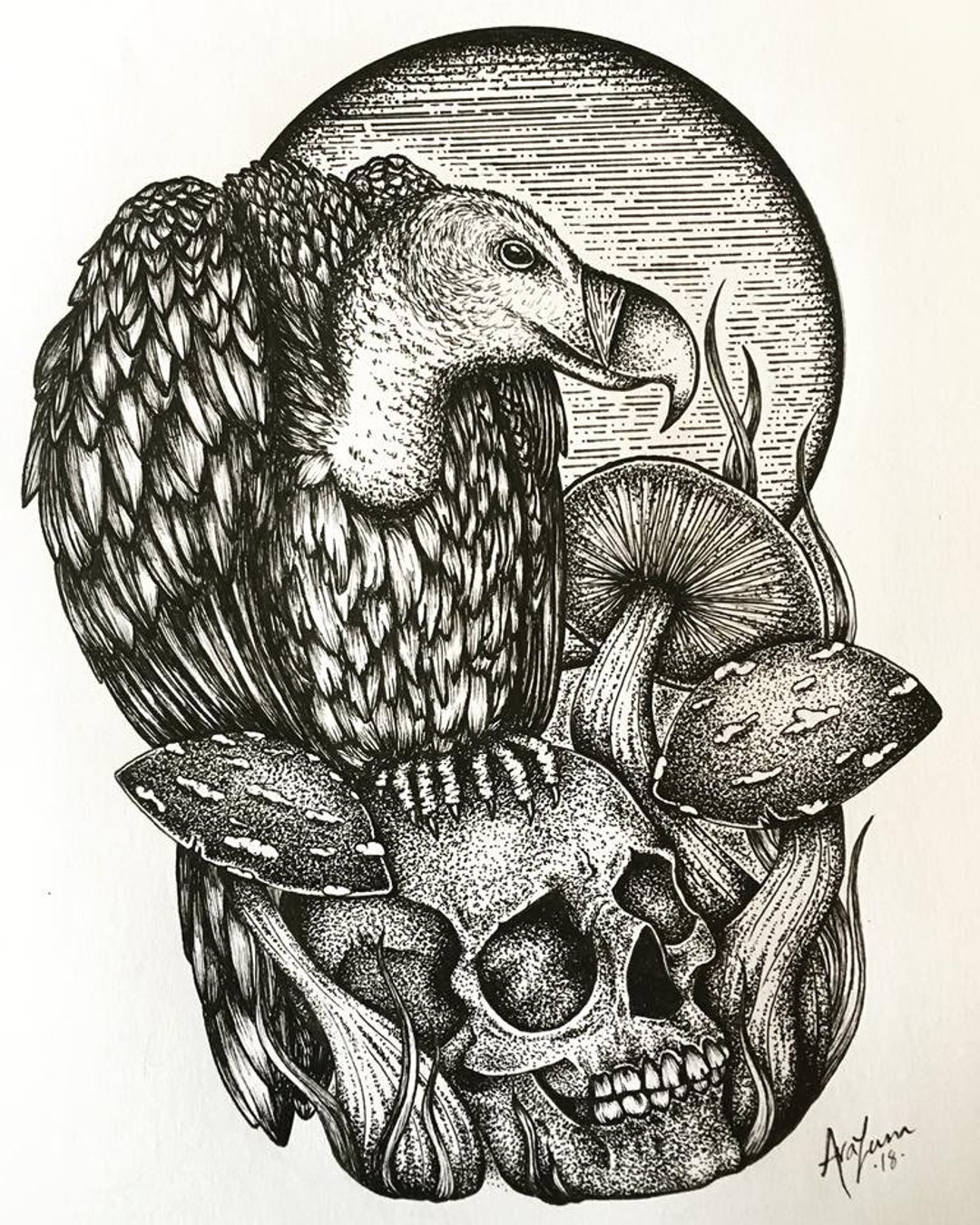 Vultures Paradise Print - Etsy